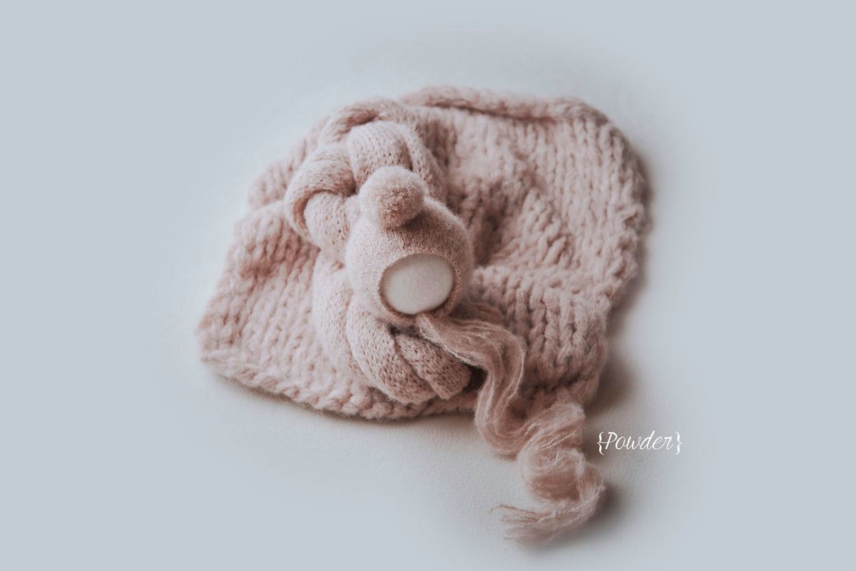 Whispy set Detachable Pom {POWDER} 0225 – Art My Blanket